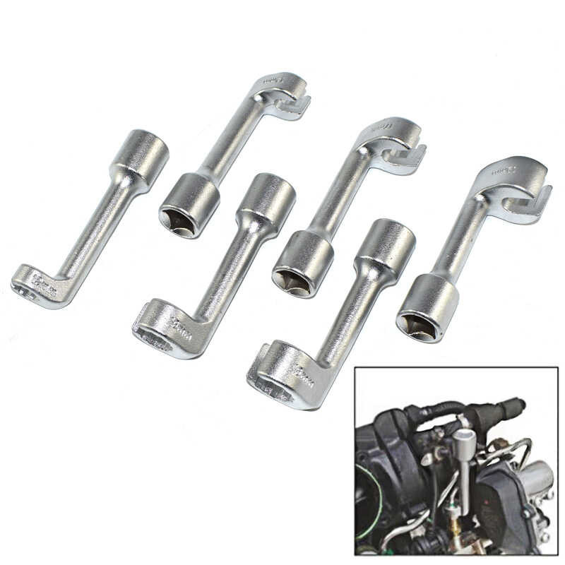 L-Shaped Opening Hexagonal Slotted Oxygen Sensor Wrench Diesel Fuel ...