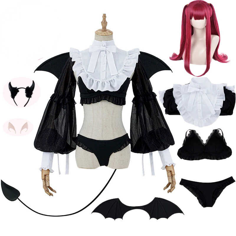 Anime Cosplay My Dress-Up Darling Kitagawa Marin Game Suit Rizu Kyun ...