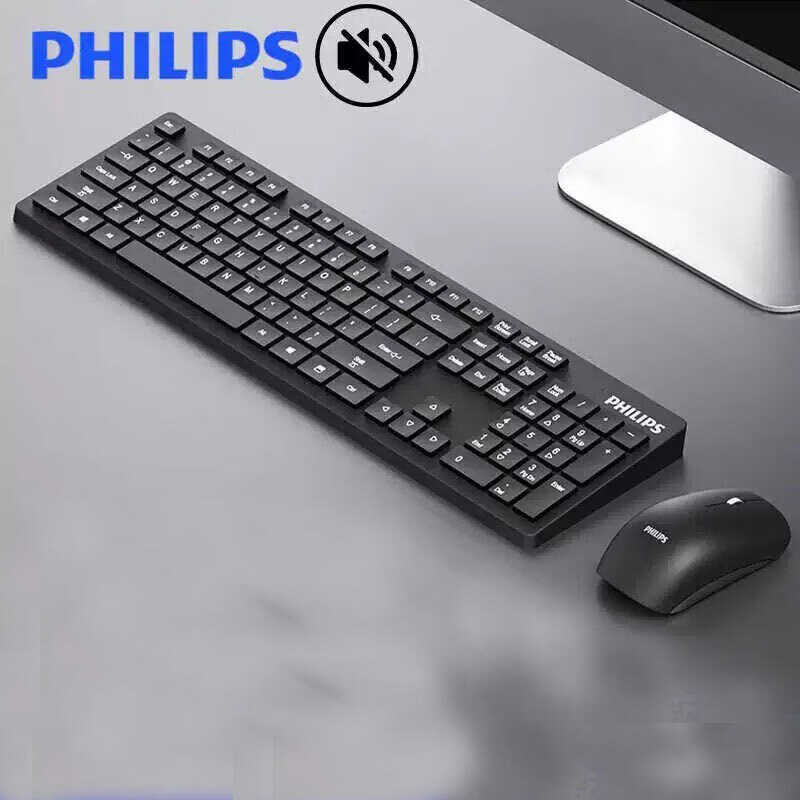 81 Philips Spt6602 Wireless Office Set Waterproof Desktop Laptop USB ...