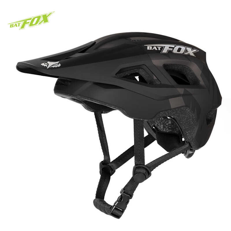 BAT FOX Bicycle Helmet Mtb Integrally-Molded Road Mountain Bike ...
