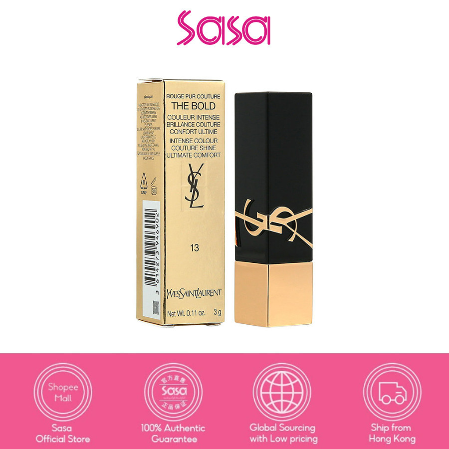 YSL Rouge Pur Couture The Bold (1pc) (#13 / #14 / #1968) | Shopee ...