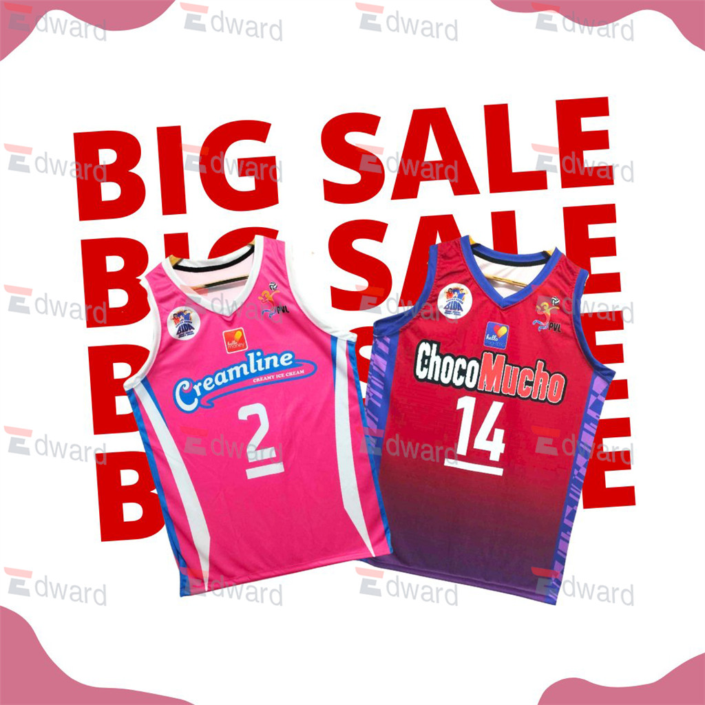【Edward】Creamline Cool Smashers BASKETBALL JERSEY FREE CUSTOMIZE OF ...