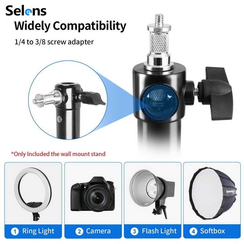 Camera Meking Wall Mount With Triangle Base Adjustable Boom Arm Up To ...