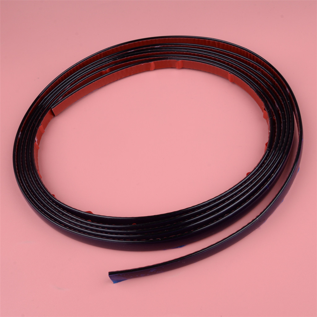 Black 3M*10mm Car Trim Molding Strip Decoration for Car Body Door Side ...