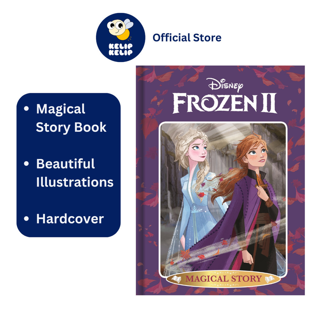 Disney Frozen 2 Magical Story Book For Kids To Read With Anna & Elsa ...