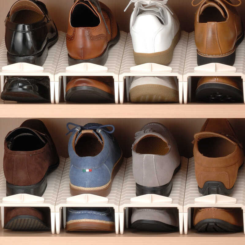 Integrated Japan Import Rack Fantastic Put On Shoes Storage Space ...