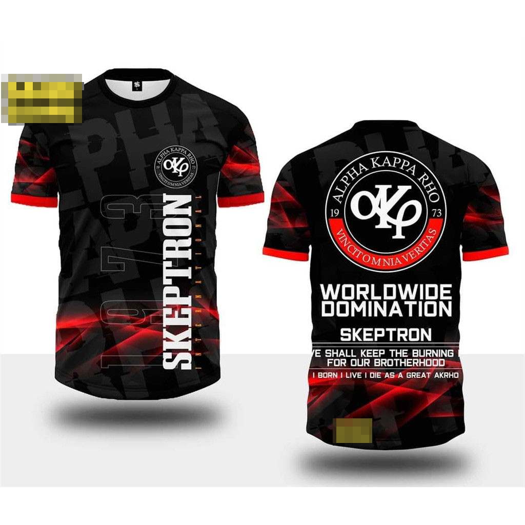 AKP 1973 Alpha Kappa Rho 51th New Design Anniversary Skeptron Clothing ...