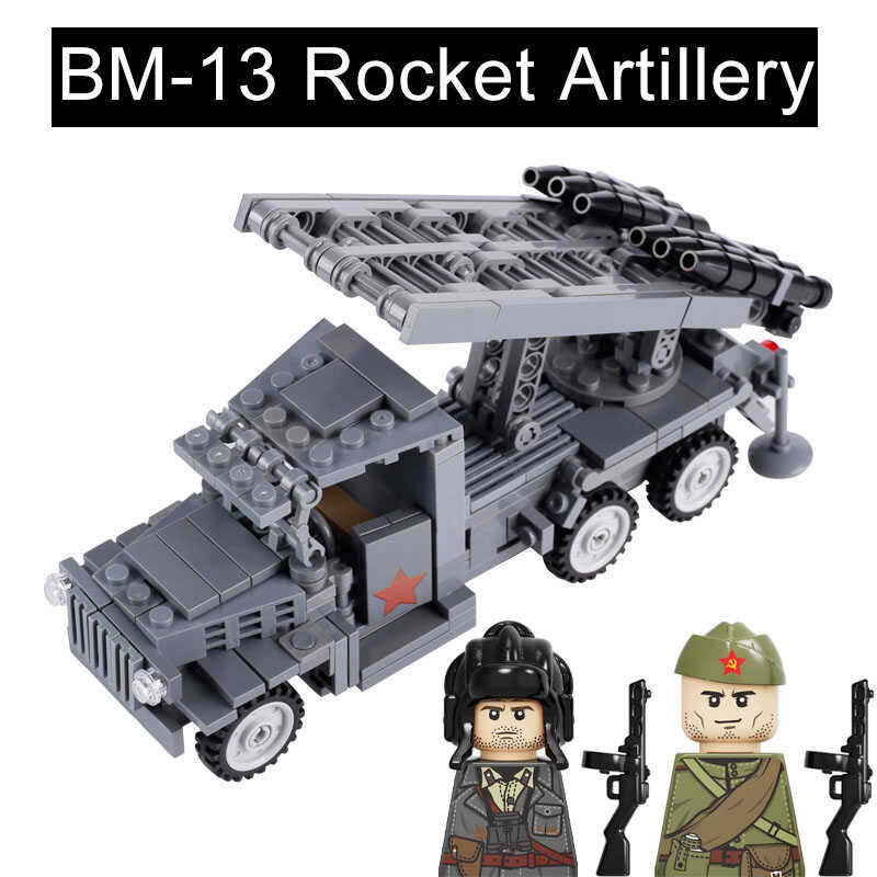 Military Ww2 Building Bloc Bm-13 Katyusha Rocket Artillery Soviet ...