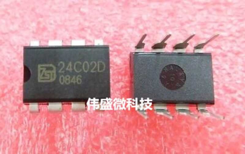 24C02D AT24C02 Memory/Serial EEPROM-ADJ DIP-8 Package | Shopee Philippines