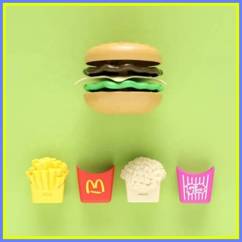 Mini Play House Toy Girls Small Plastic Kitchen Toys Mcdo Toys Jollibee ...