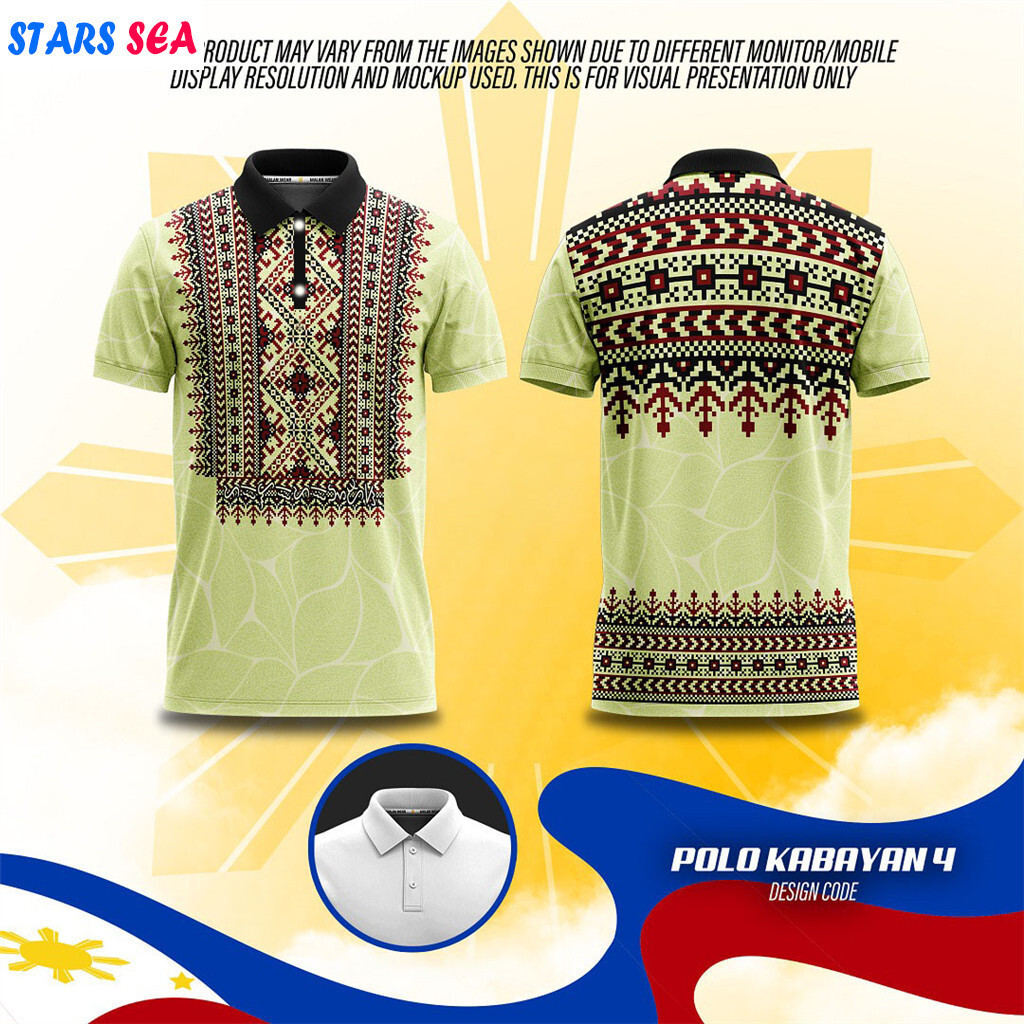asean inspired ethnic attire new agalog batik polo for men philippines ...