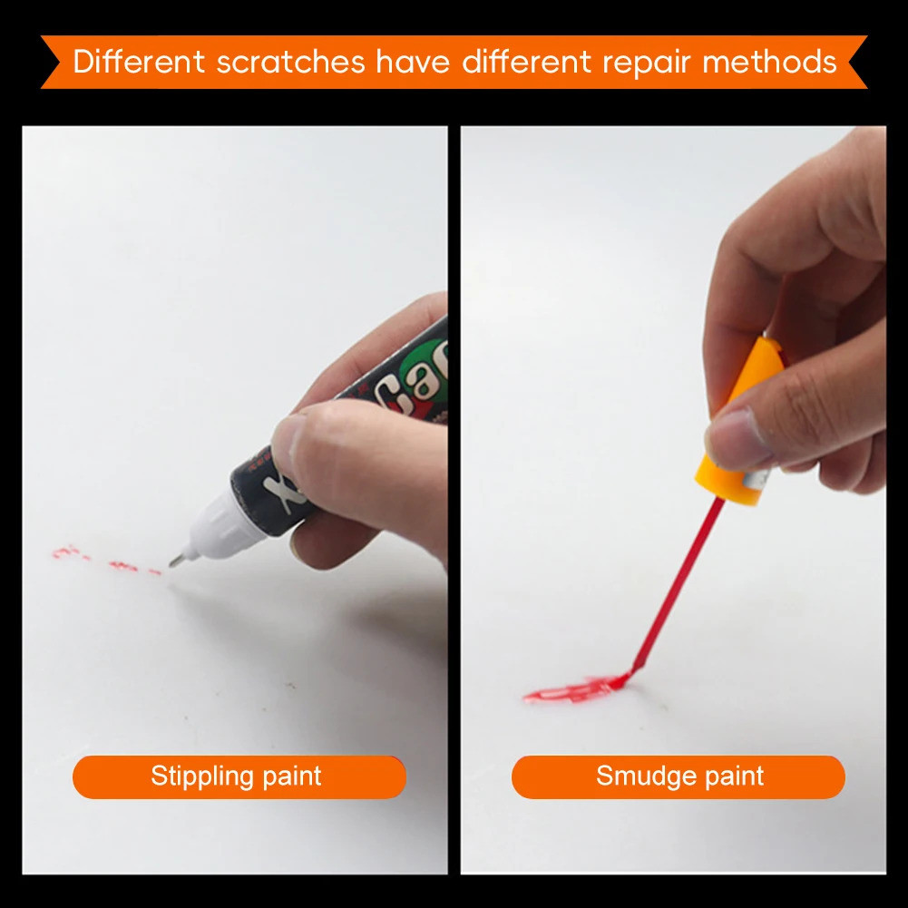 Car Scratch Repair Paint Pen Black for Paint Repair Multiple Colors ...