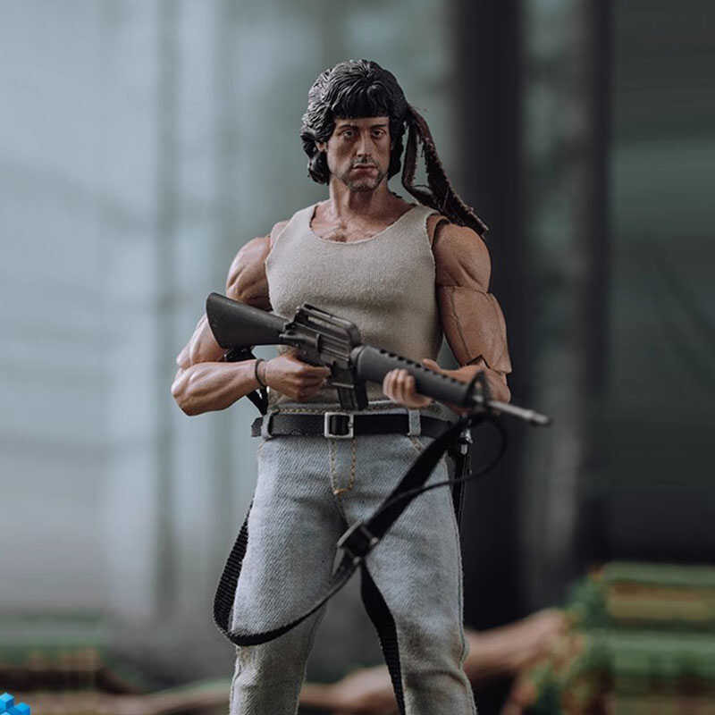 In Stock Original HIYA Toys First Blood John Rambo 1/12 Scale PX ...