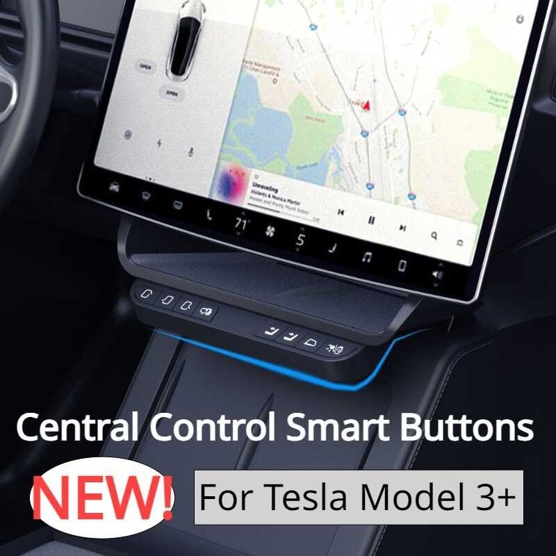 Sa Tesla Para Model 3+ Wireless Smart Button Screen Storage Box Modely ...
