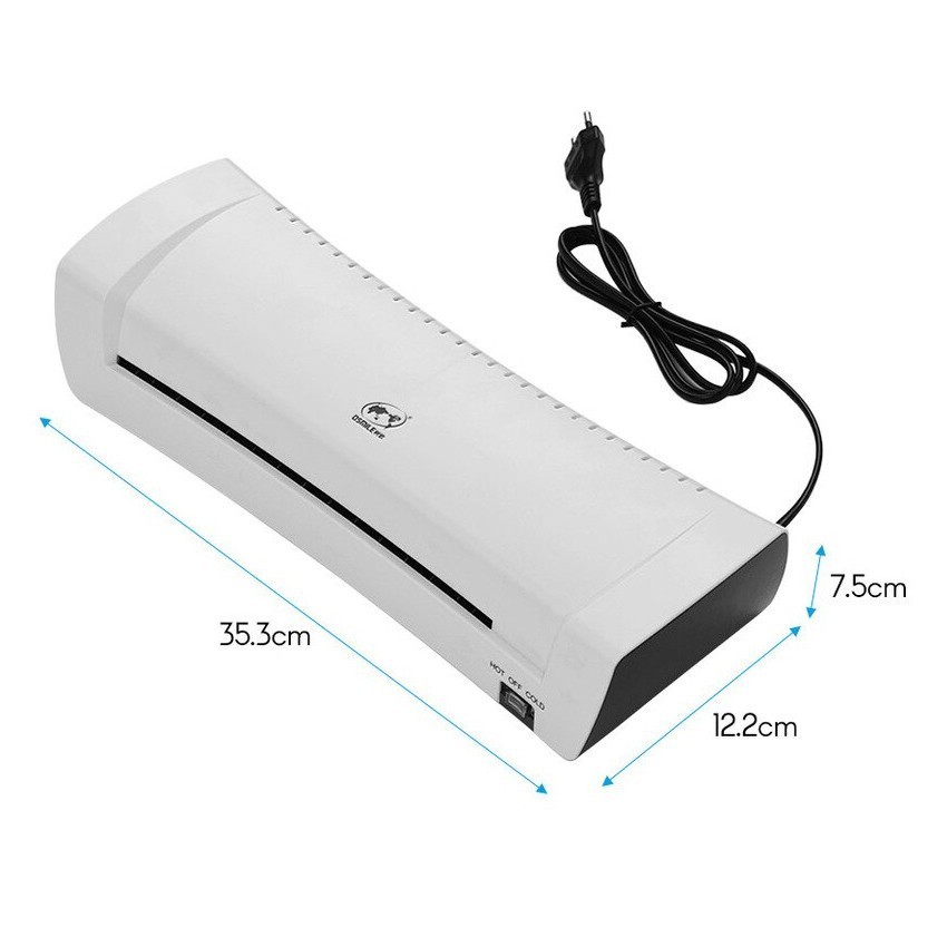 Letsview A4 Laminator Laminating Machine Laminate Laminator Laminating Machine SL200 (White ...