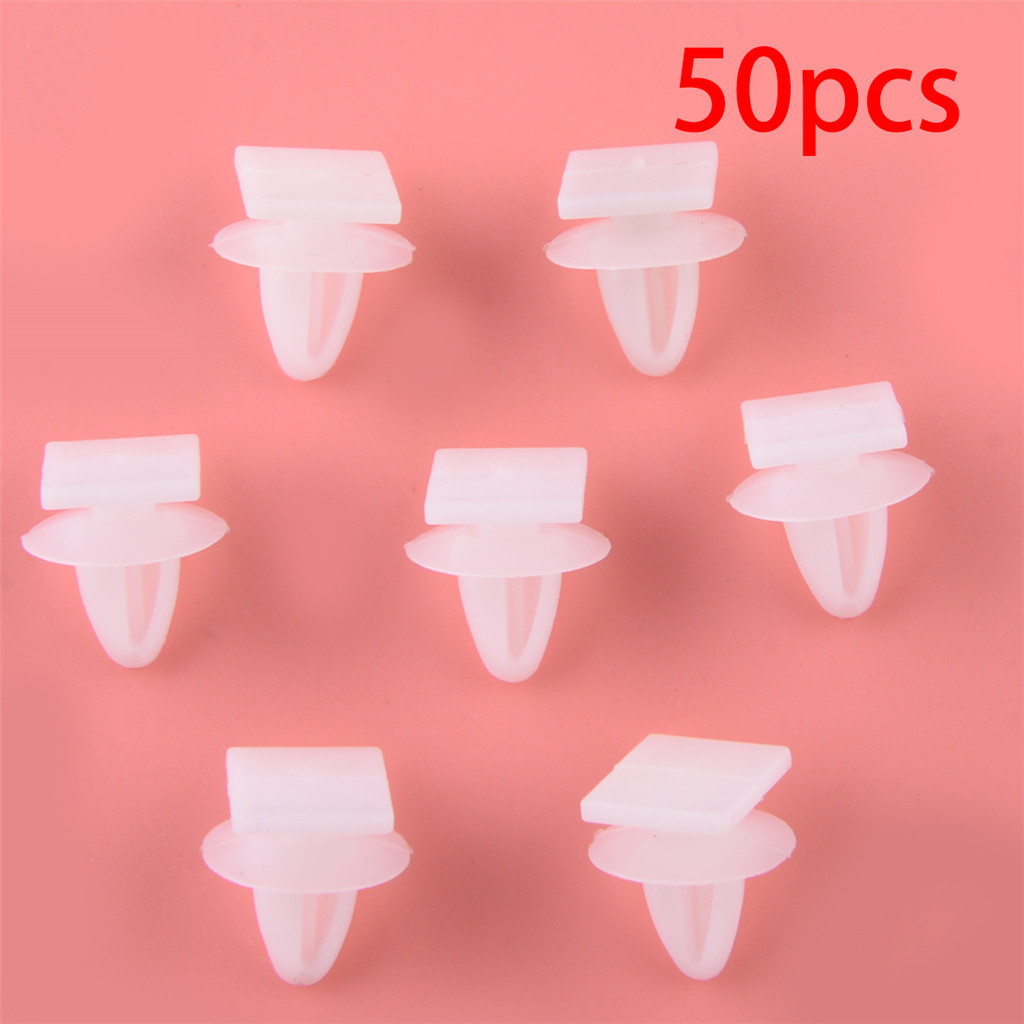 50Pcs Exterior Door Panel Rocker Molding Trim Clips Retainers Fasteners ...