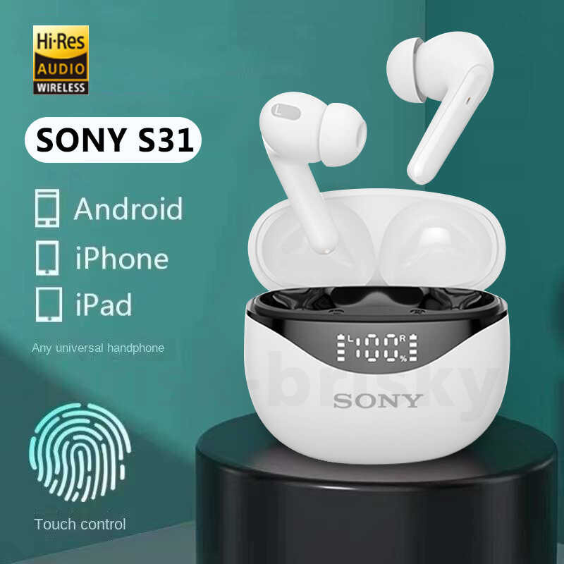 Headset SONY Wireless S31 V5.1 In-Ear Earbuds Sports Bluetooth ...