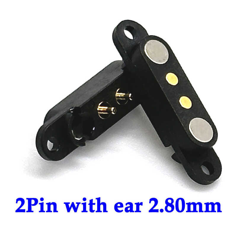 1-10Sets 2A Magnetic Pogo Pin Connector 2Pin 3Pin 4Pin 5Pin Pogopin ...