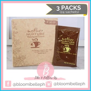 ♒ ☈ Mother Nurture 7 in 1 Lactation Malunggay Choco Drink (3 Packs / 21 ...