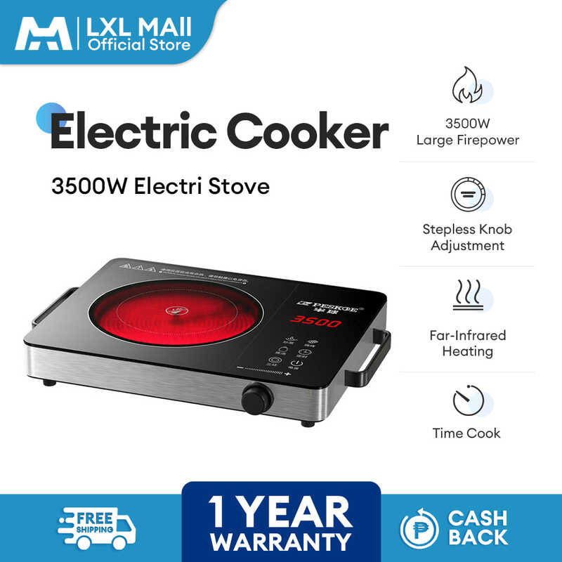 LXL 3500W Stove Inverter Induction Heavy Duty Original Electric Cooker ...