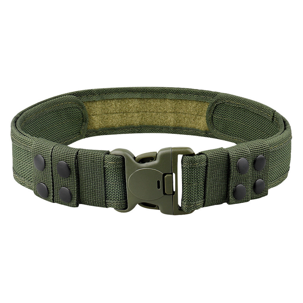 Men's Belt 5Cm Wide Adjustable Outdoor Heavy Duty Combat Nylon Webbing ...