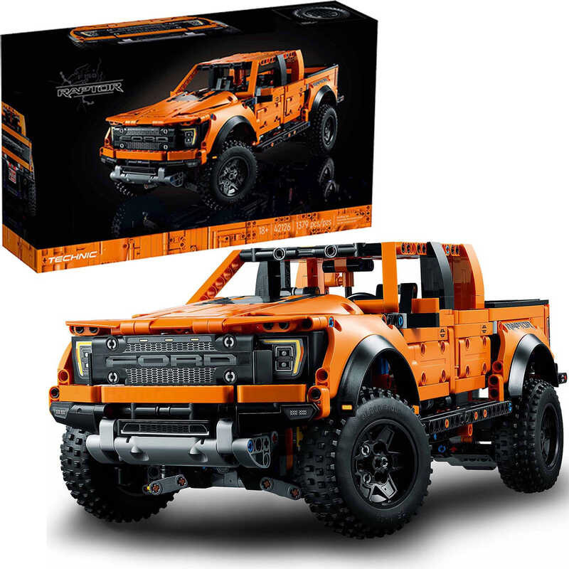 B4 Compatible Lego Technic Set Ford F-150 Raptor Building Blocks Car ...