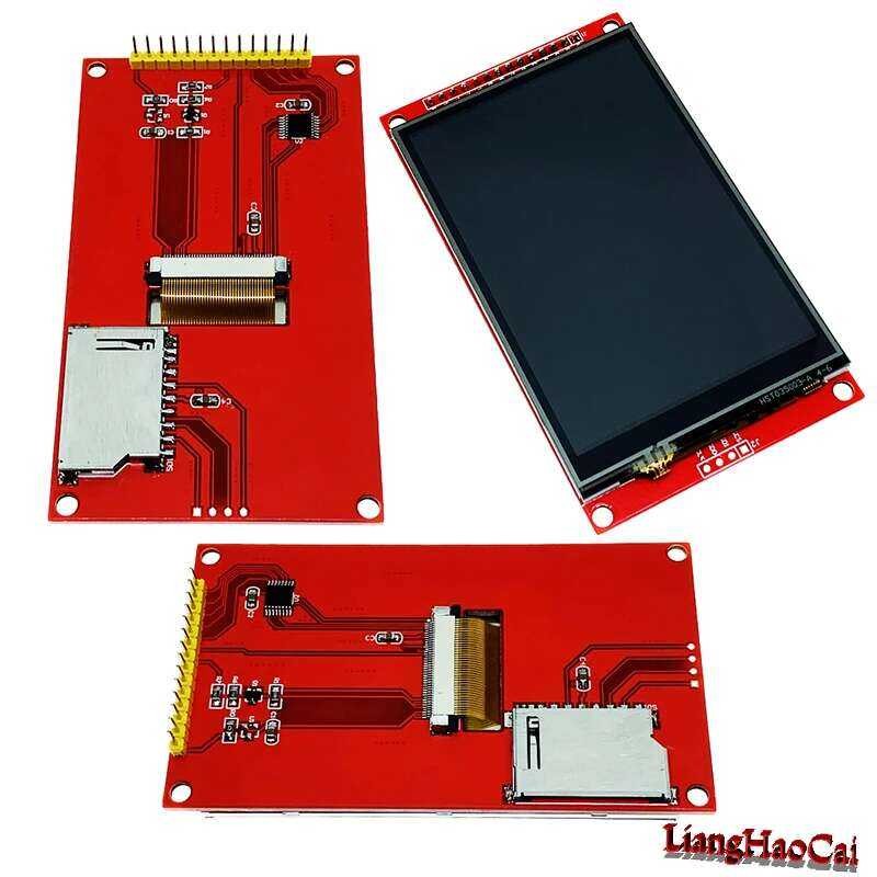 HD IPS 3.5 inch SPI serial LCD module 480*320 TFT module ILI9486 ILI9488 wide view 4 wire Touch ...