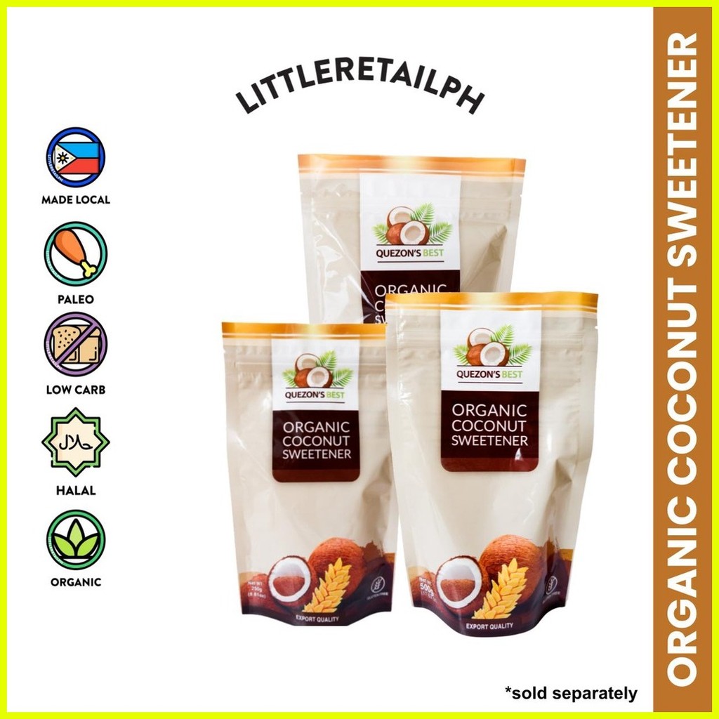 ♠ Quezon's Best Organic Coconut Sap Sweetener / Coco Sugar / Vegan ...