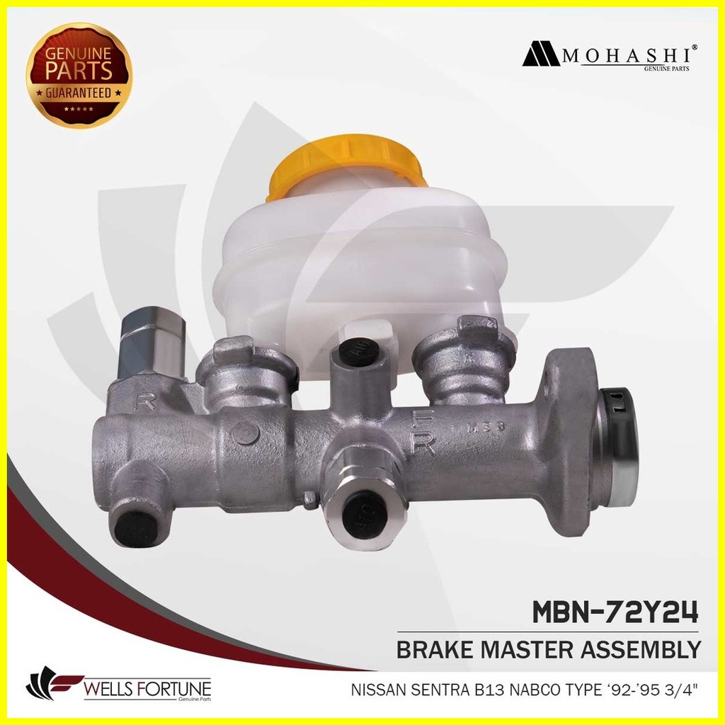 NISSAN SENTRA B13 NABCO TYPE 1992 - UP 3/4" MOHASHI BRAKE MASTER ...
