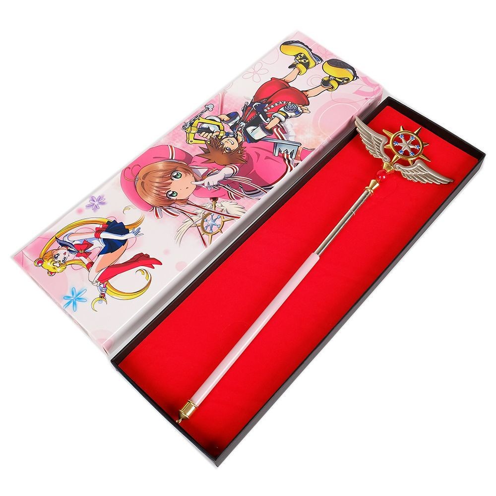 Cardcaptor Sakura Magic Wand Cos Props Magic Card Girl Sakura Magic ...