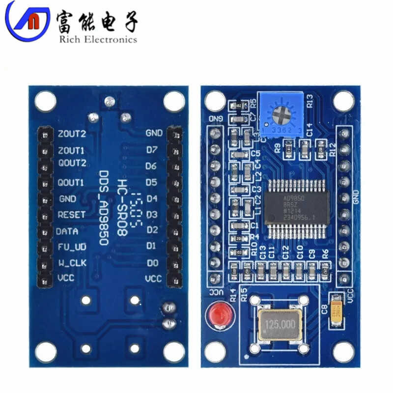 AD9850 DDS signal generator module sine wave square wave generator ...