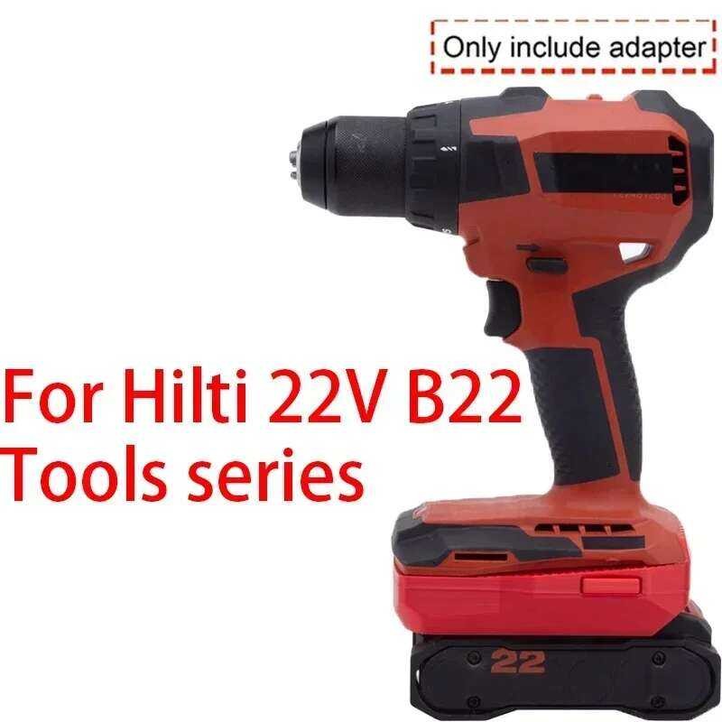 Adapter Converter Para Lumang B22 CPC Tools Sa Bagong Hilti 22V Nuron Li Ion Battery Adapt ...