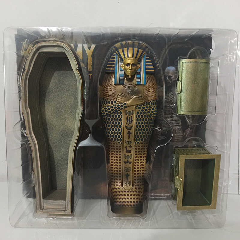 LY Universal NECA Monsters The Mummy Casket Pharaoh Coffin Pyramid ...