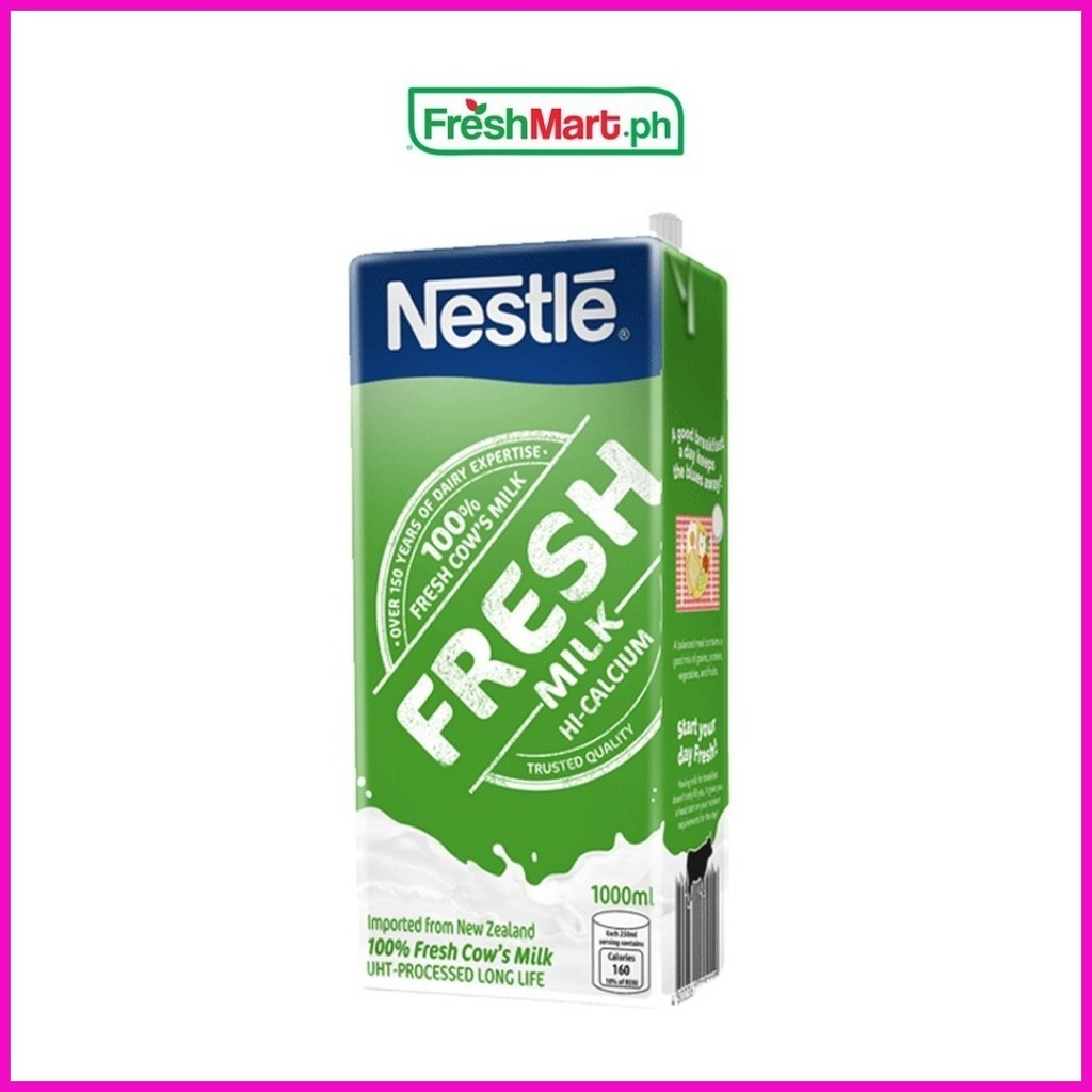 Nestle UHT Fresh Milk 1 Liter | Shopee Philippines