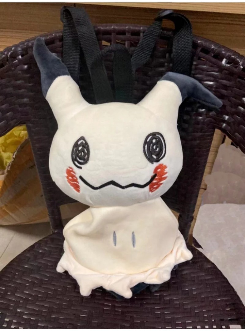 28cm Pokemon Mimikyu Plush Backpack Kawaii Japan Anime Cosplay Bag ...