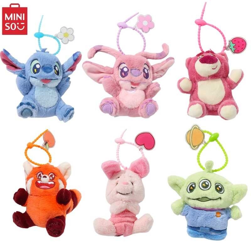 MINISO Kawaii Lotso Angel Alien Redpanda Piglet Plush Pendant Anime ...