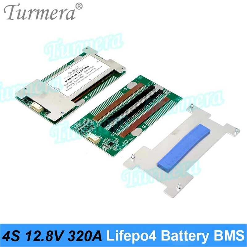 Turmera 4S 12.8V 200A 280A 320A Balance Lifepo4 Battery BMS Protect Board Use in 3.2V 100Ah ...