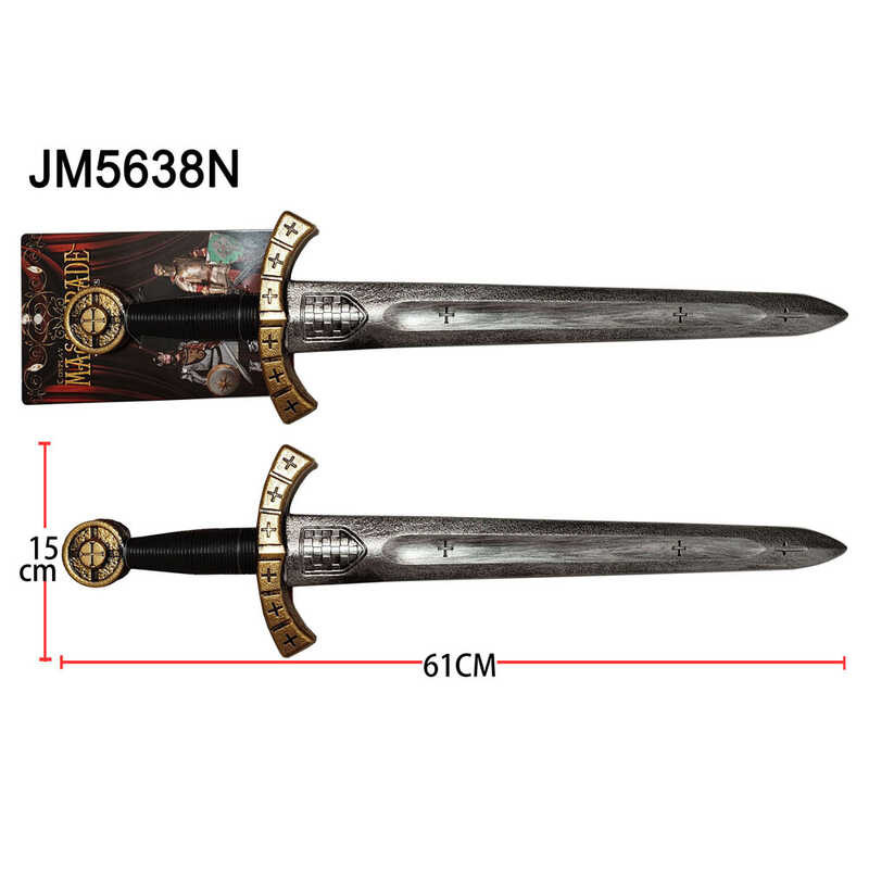 Plastic Arthur Sword Halloween Role Playing Prop Knife Walk Show ...