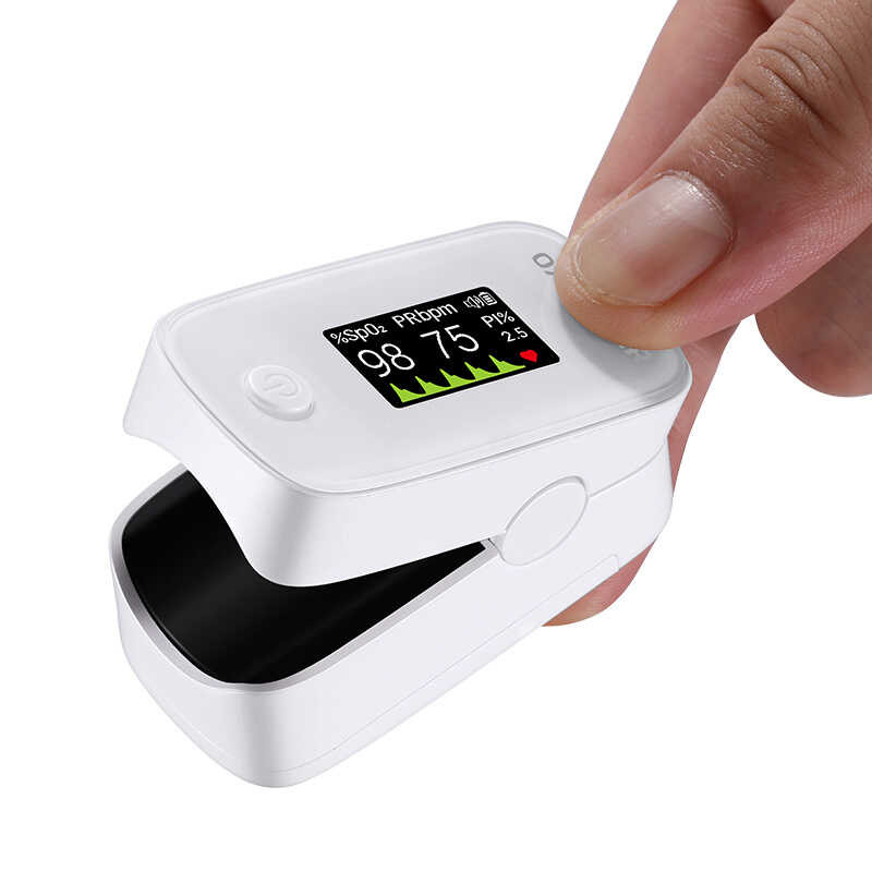 YISPOO Medical Finger Pulse Oximeter Saturometer Oxygen Saturation ...
