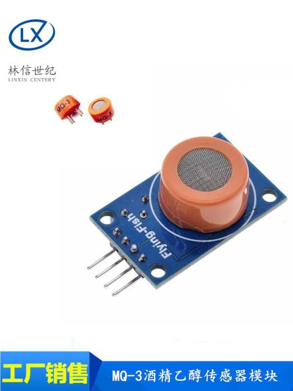 Mq 3 Ethanol Sensor Module Alcohol Gas Sensing Detection Alarm Shopee