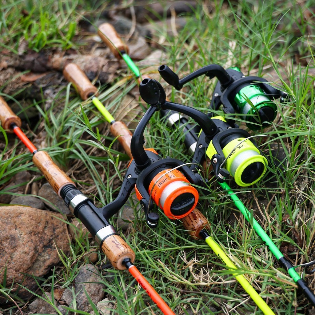 Sougayilang New Fishing Set 5.2:1 Gear Ratio Fishing Ultralight Reel 1 ...