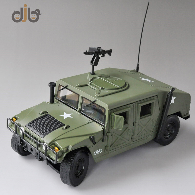 1:18 Diecast Military Collection Model Toy H1 SUV Tactical HUMVEE ...