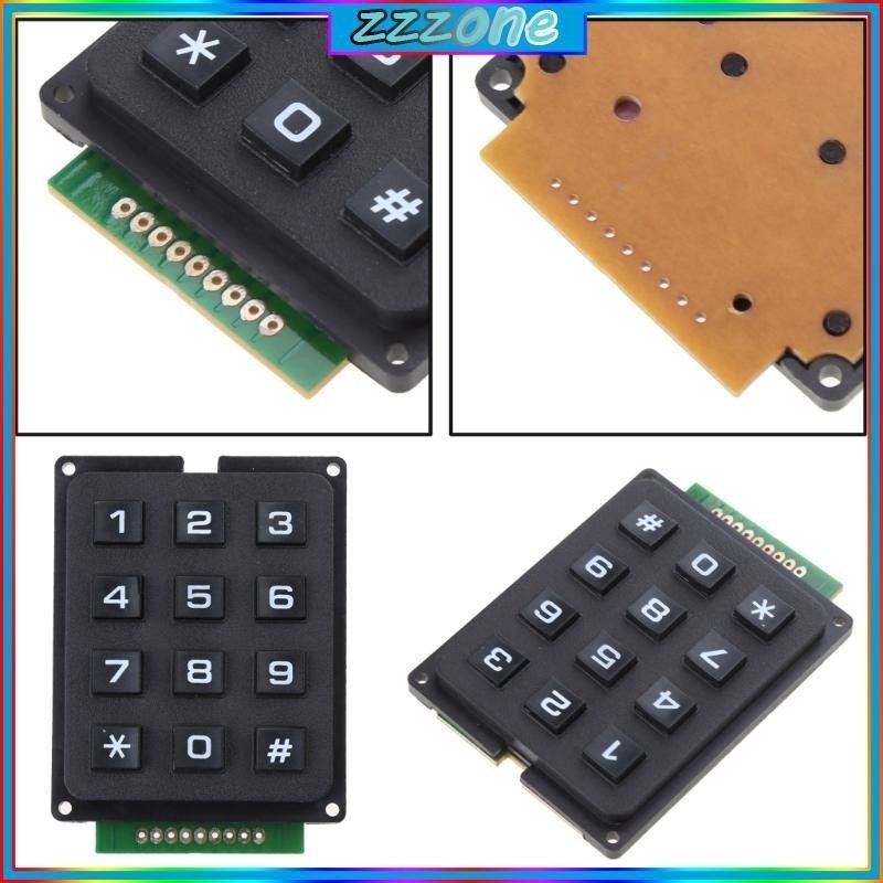 zzz Matrixes Array 12 Key Membrane Button Keypad Keyboard Modules DIY ...