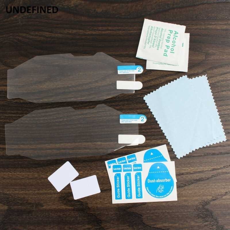 2 Sets Motorcycle Dashboard Instrument Protector Scratch Speedometer ...