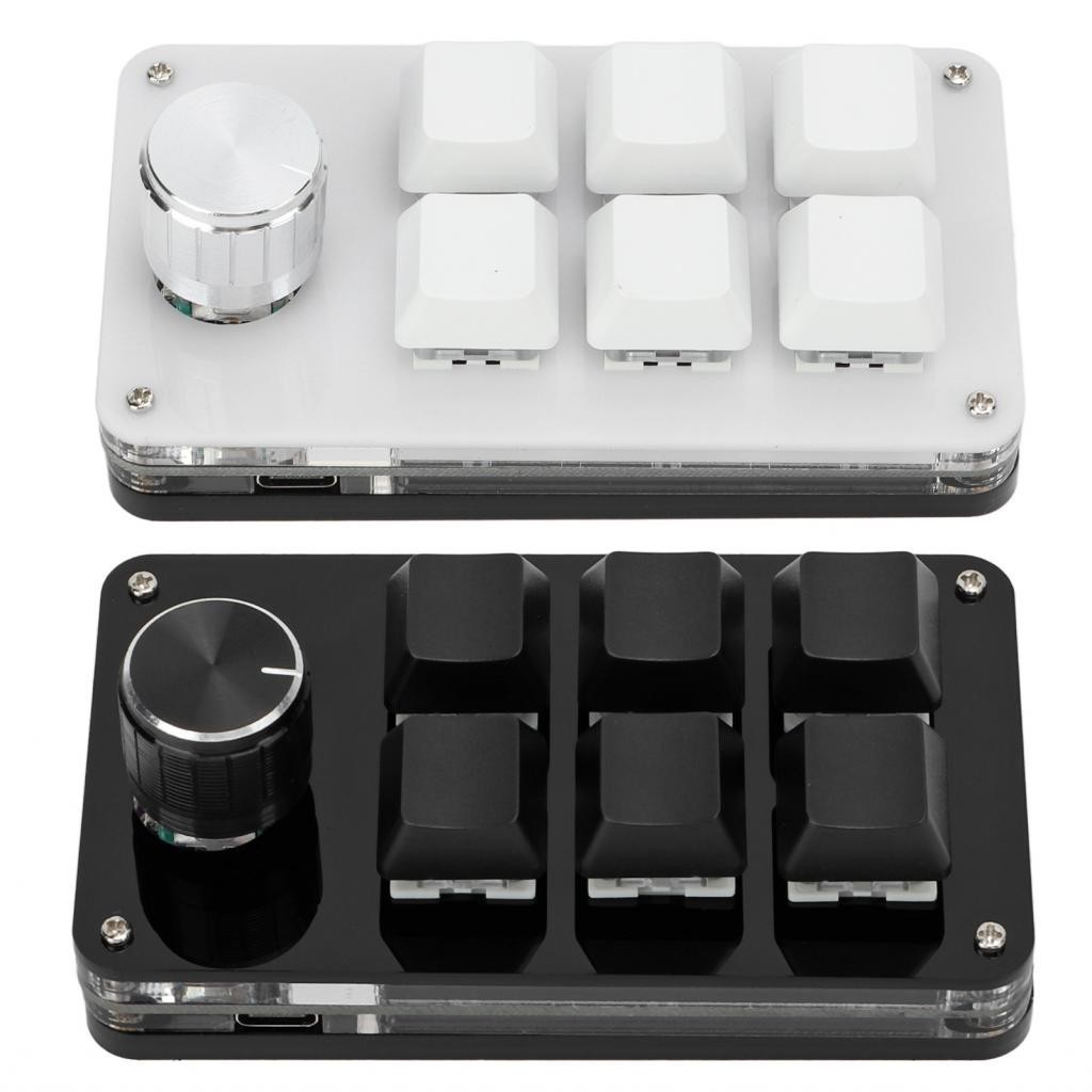 " Sakurabc Mini Keypad Multifunction One Handed Mechanical Keyboard ...