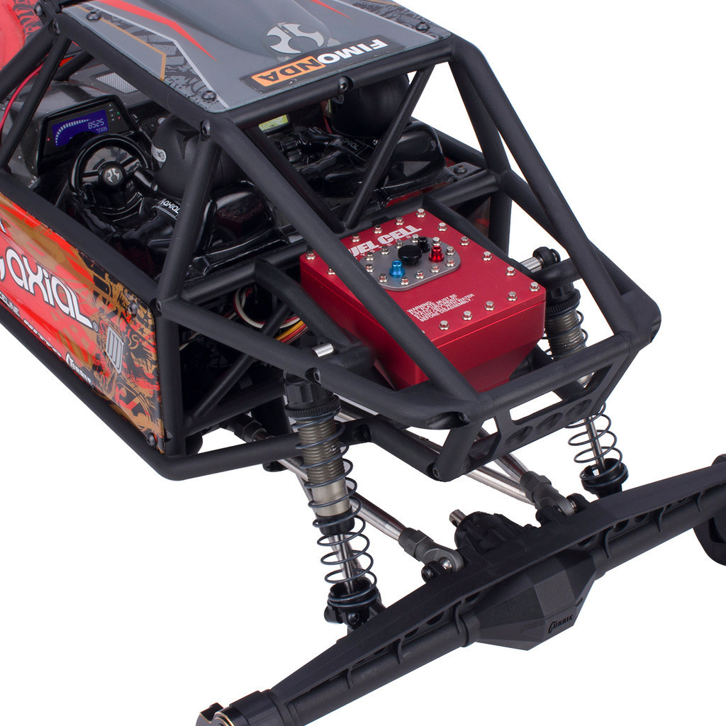 Aluminum Fuel Cell Receiver Box for 1/10 RC Crawler Car Axial Capra 1 ...