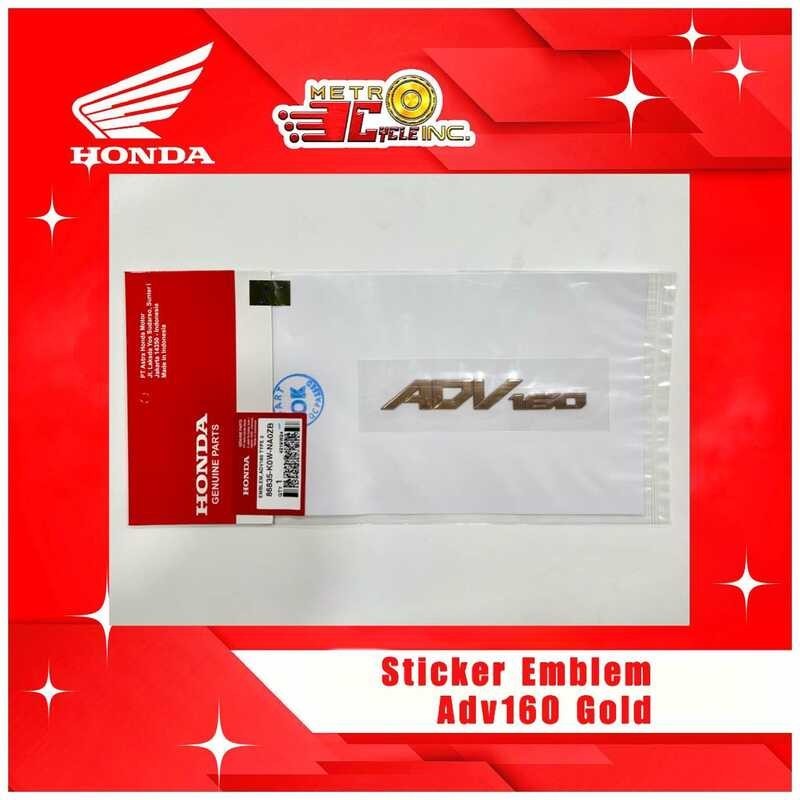 Honda ADV Four Gold Emblem Sticker Genuine | Shopee Philippines