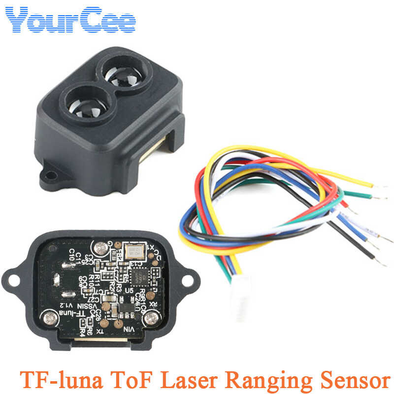 Tof Laser Ranging Sensor Module Tf-Luna 8M Distance Lidar Communication UART I2c IIC 8 Met ...