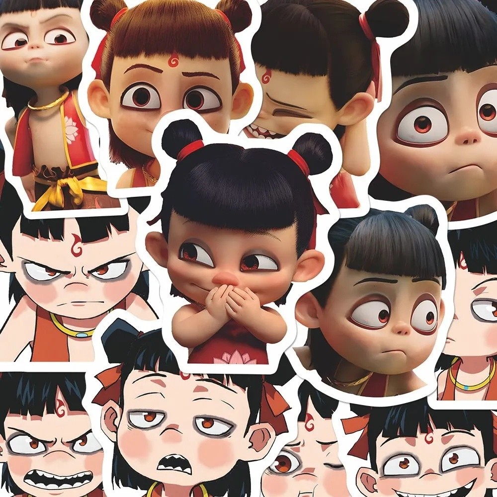 Ne Zha 2 Stickers 102 Sheets Nezha Emoticon Pack Stickers Cute Cartoon ...