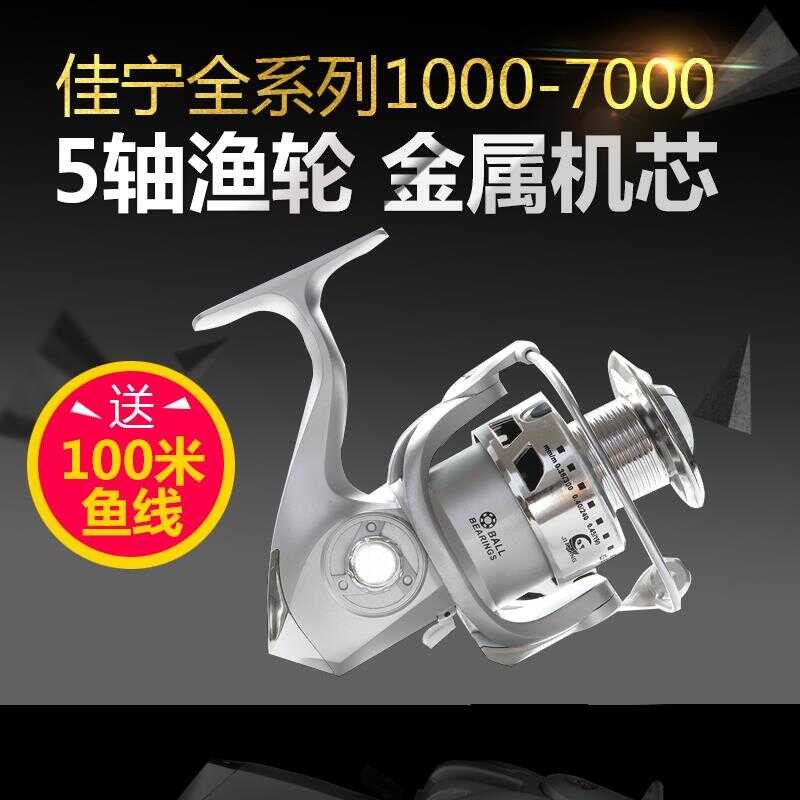 Fishing Wheel Series Metal Movement Spinning Wheel Fishing Line Wheel ...